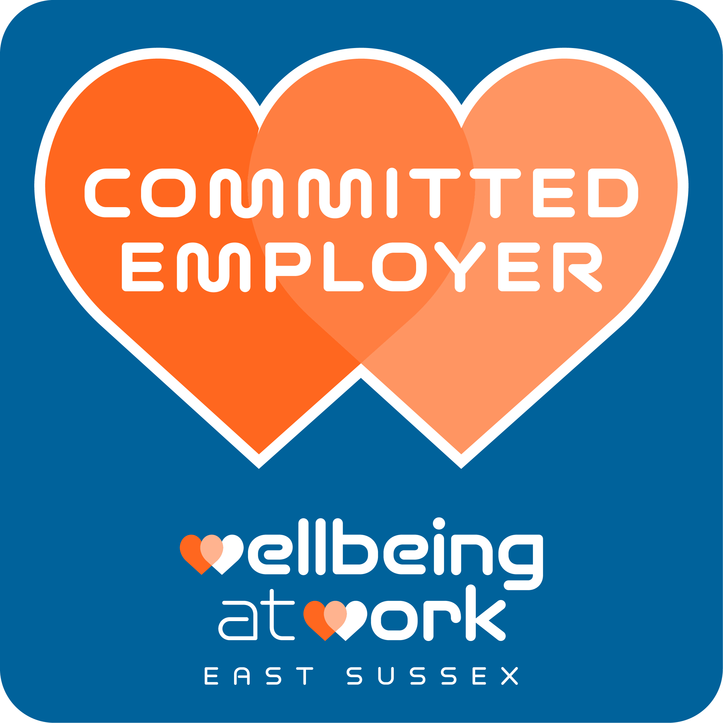 Commitment Award - East Sussex Wellbeing At Work